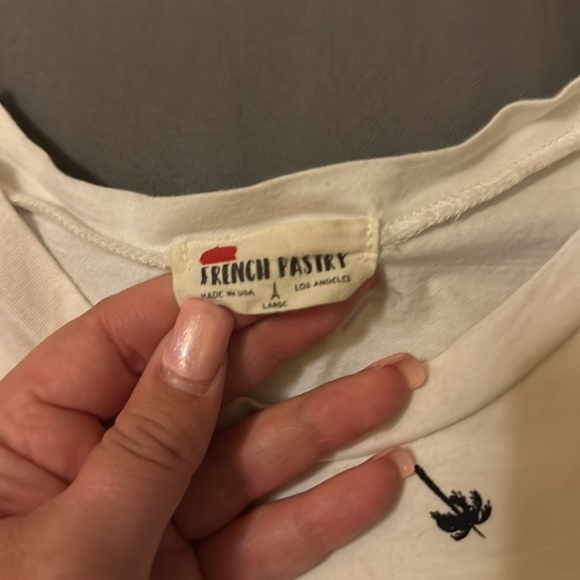 french pastry | Tops | French Pastry Brand Crop Tank Top With Palm ...